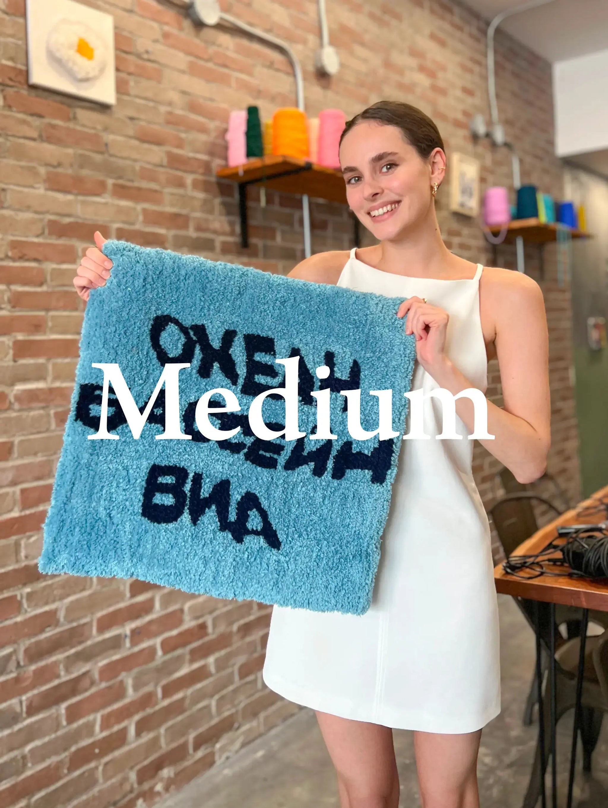 Medium Rug (65cm x65cm) $128 - fuzzylab.trt