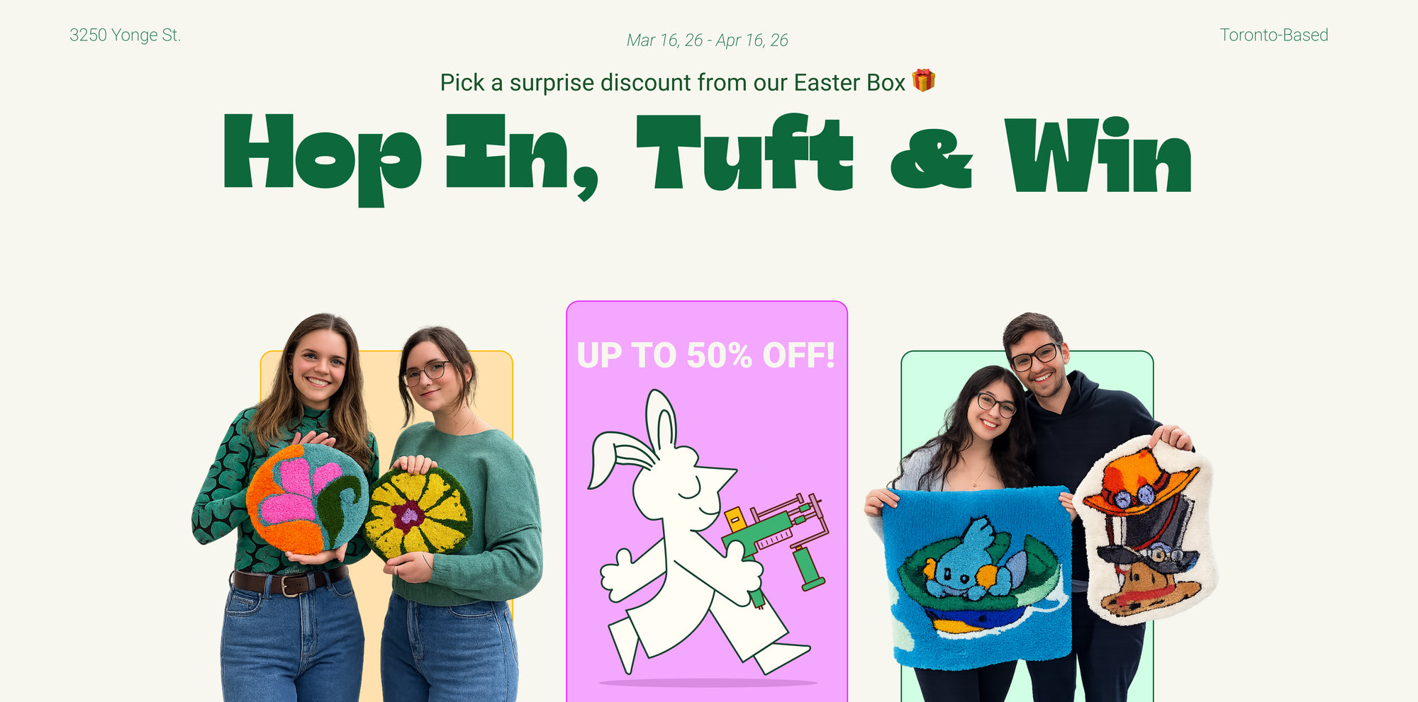 Enjoy Tufting in Toronto | Custom Rugs & Arts | Fuzzy Lab