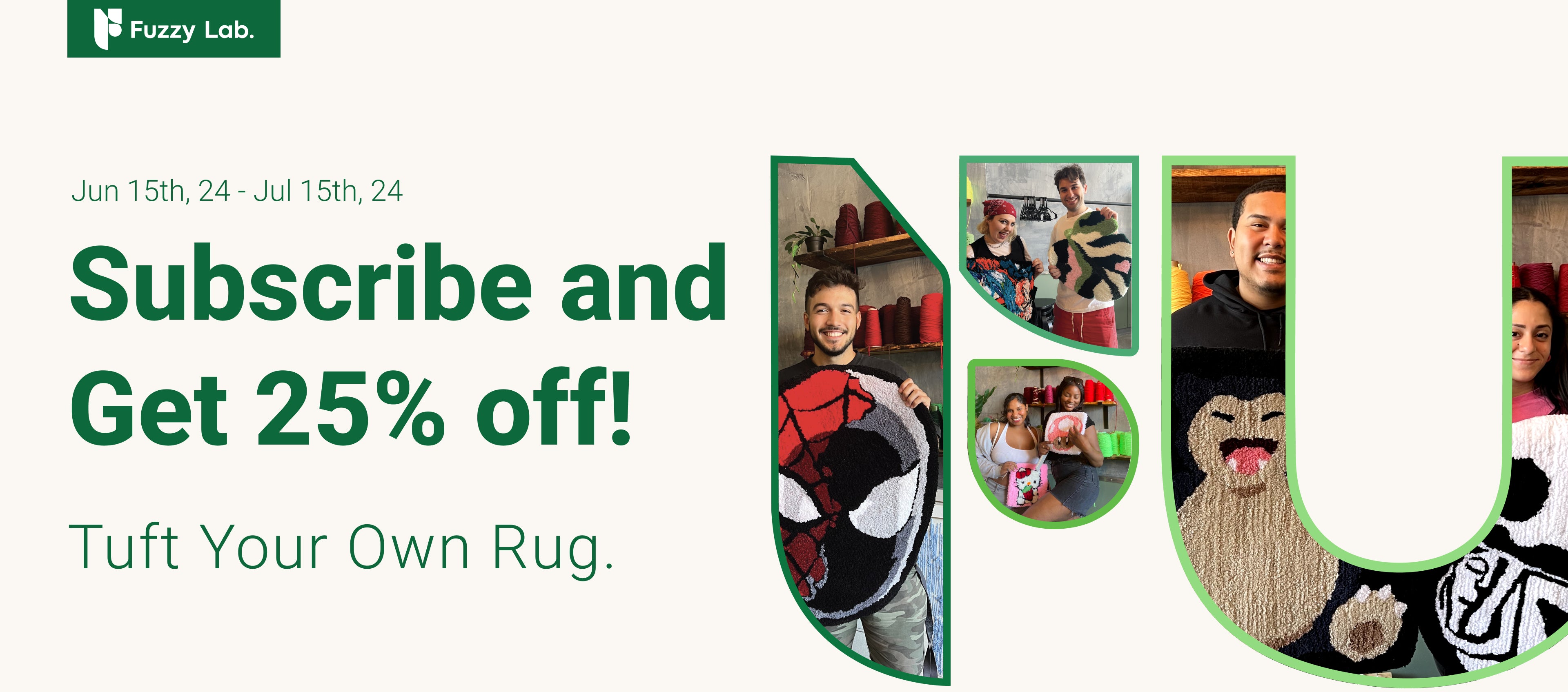 Enjoy Tufting in Toronto | Custom Rugs & Arts | Fuzzy Lab – fuzzylab.trt